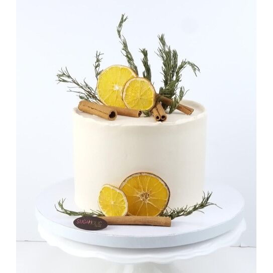 Lemon Buttercream Cake| Custom Cakes in Dubai | Themed Cakes by Sugaholic